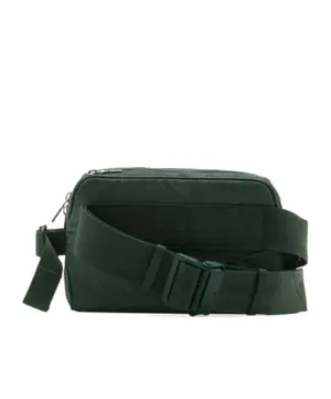 Burberry Check-jacquard Zipped Belt Bag - Green