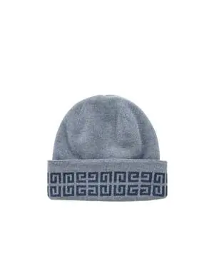 Givenchy Logo Beanie - Gray