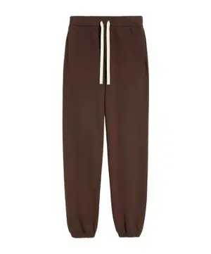 JIL SANDER Drawstring Sweatpants - Plum