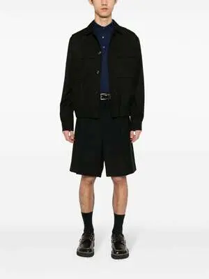 John Smedley Adrian Short-sleeve Polo Shirt - Black