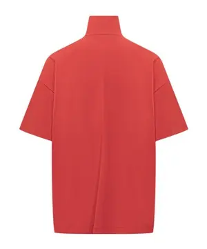 MSGM High Neck Jersey T-shirt