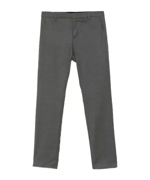 DONDUP Tailored Wool Pants - Black