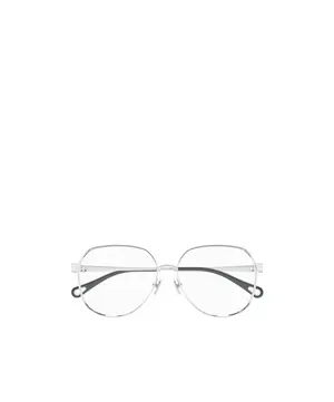 Chloé Cat Eye Eyeglasses - Silver