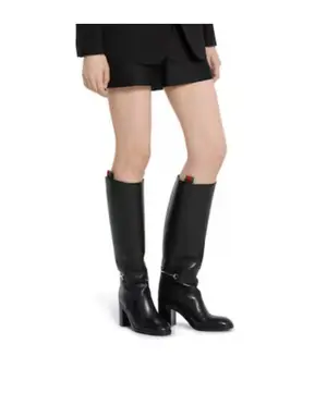 Gucci Slim Horsebit Boots