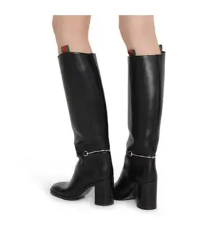 Gucci Slim Horsebit Boots