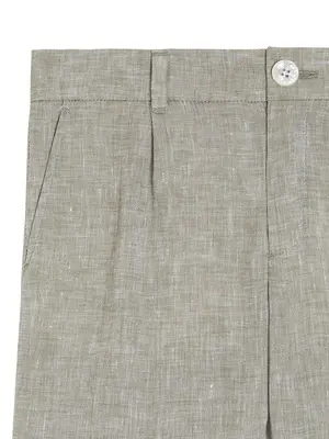 Dolce & Gabbana Linen Bermuda Shorts