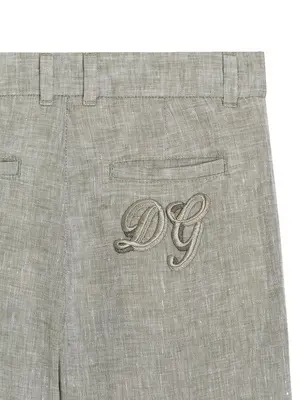 Dolce & Gabbana Linen Bermuda Shorts