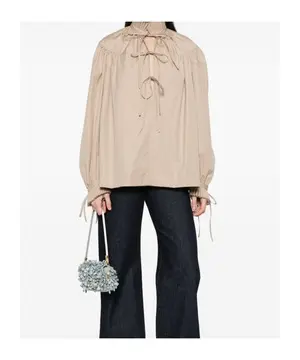 Dries Van Noten Ruffled Tie Blouse - No
