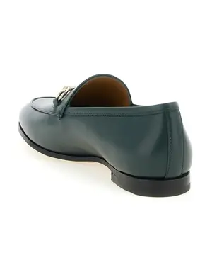 Gucci Jordaan Horsebit Loafers - Green