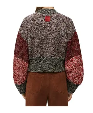 Loewe Wool Sweater With Lantern Sleeves
