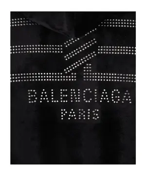 Balenciaga Bb Paris Jersey Hoodie