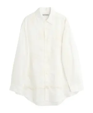 Our Legacy Vast Floral Lace Oversized Shirt - No
