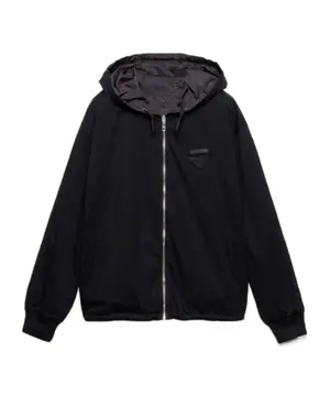 Prada Zip-up Hooded Jacket