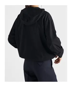 Prada Zip-up Hooded Jacket