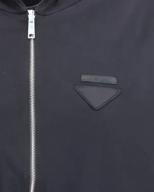 Prada Zip-up Hooded Jacket