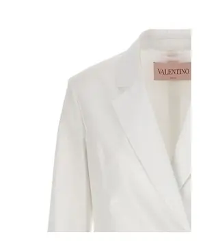 Valentino Garavani Double-breasted Long-sleeved Jacket