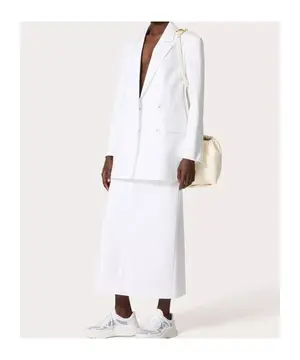 Valentino Garavani Double-breasted Long-sleeved Jacket