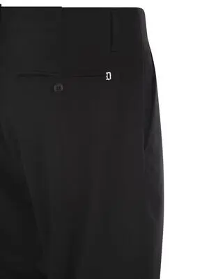 DONDUP Ben Carrot Chino Pants - Black