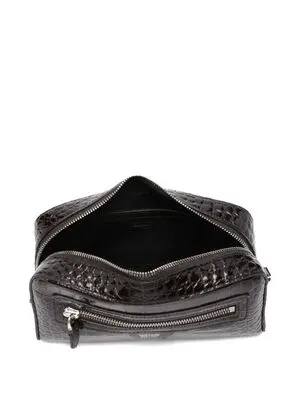 TOM FORD Embossed Zipped Wash Bag
