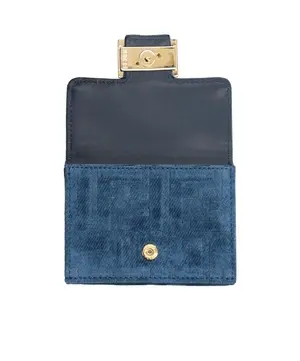 Fendi Monogram Jacquard Folded Wallet