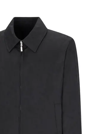 Dior Reversible Zipped Jacket With Jacquard And Cannage Patterns - Grey