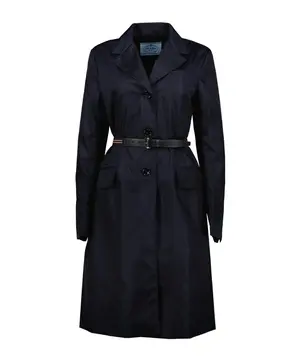 Prada Re-nylon Belted Coat