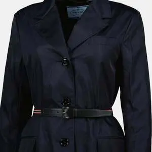 Prada Re-nylon Belted Coat