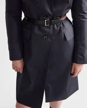 Prada Re-nylon Belted Coat