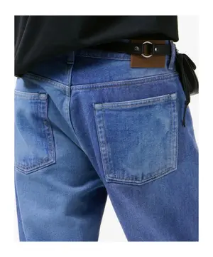 Our Legacy Third Cut Wide Straight-leg Jeans - Blue