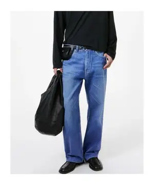 Our Legacy Third Cut Wide Straight-leg Jeans - Blue
