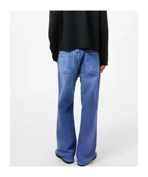 Our Legacy Third Cut Wide Straight-leg Jeans - Blue