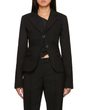 Acne Studios Notched-lapel Single-breasted Blazer