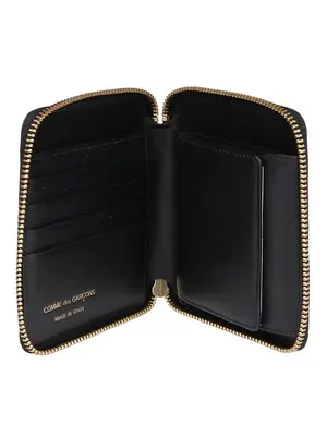 Comme Des Garçons Zipped Wallet - Black