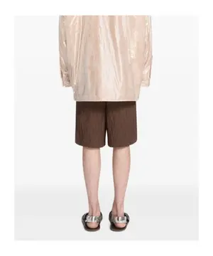 Dries Van Noten Pleated Bermuda Shorts