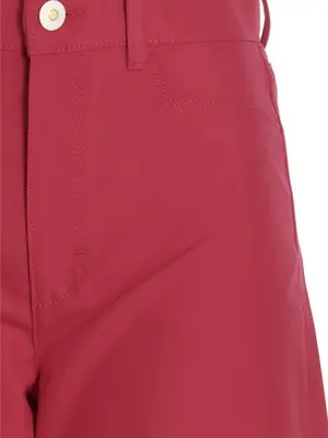 WANDLER Straight Trousers With Belt Ring