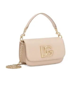 Dolce & Gabbana Small Shoulder Bag - Nude