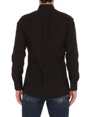 Dolce & Gabbana Dolce Gabbana Classic Tailored Shirt - Black