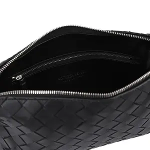 Bottega Veneta Woven Shoulder Bag - Black