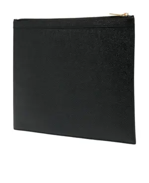 Thom Browne Logo Stamp Clutch Bag