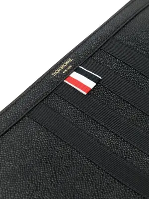 Thom Browne Logo Stamp Clutch Bag