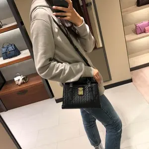 Bottega Veneta Woven Double Handle Bag