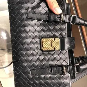 Bottega Veneta Woven Double Handle Bag