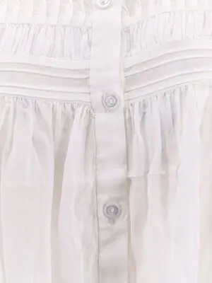 Isabel Marant Étoile Gathered Blouse - White