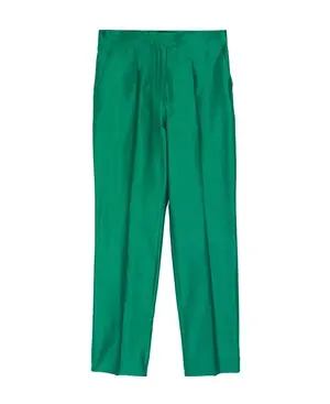Max Mara High-waisted Silk Trousers