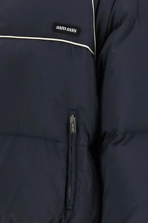 Miu Miu Technical Pongé Down Jacket