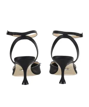 MACHMACH Mach & Mach Cusp High-heeled Shoes With Floral Embellishments