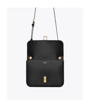 Saint Laurent Carré Shoulder Bag - Black