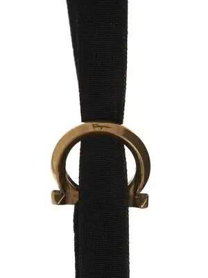 FERRAGAMO Halterneck Cold Shoulder Dress