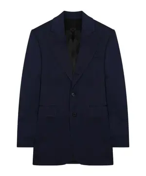 Celine Lapel Long-sleeved Blazer