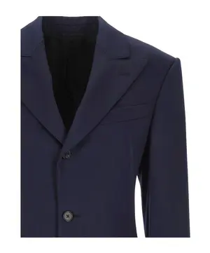 Celine Lapel Long-sleeved Blazer